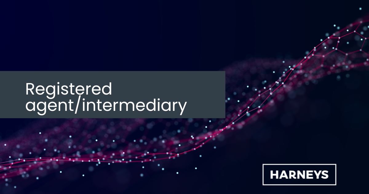Registered agent/intermediary | ESCS | Our products | Harneys